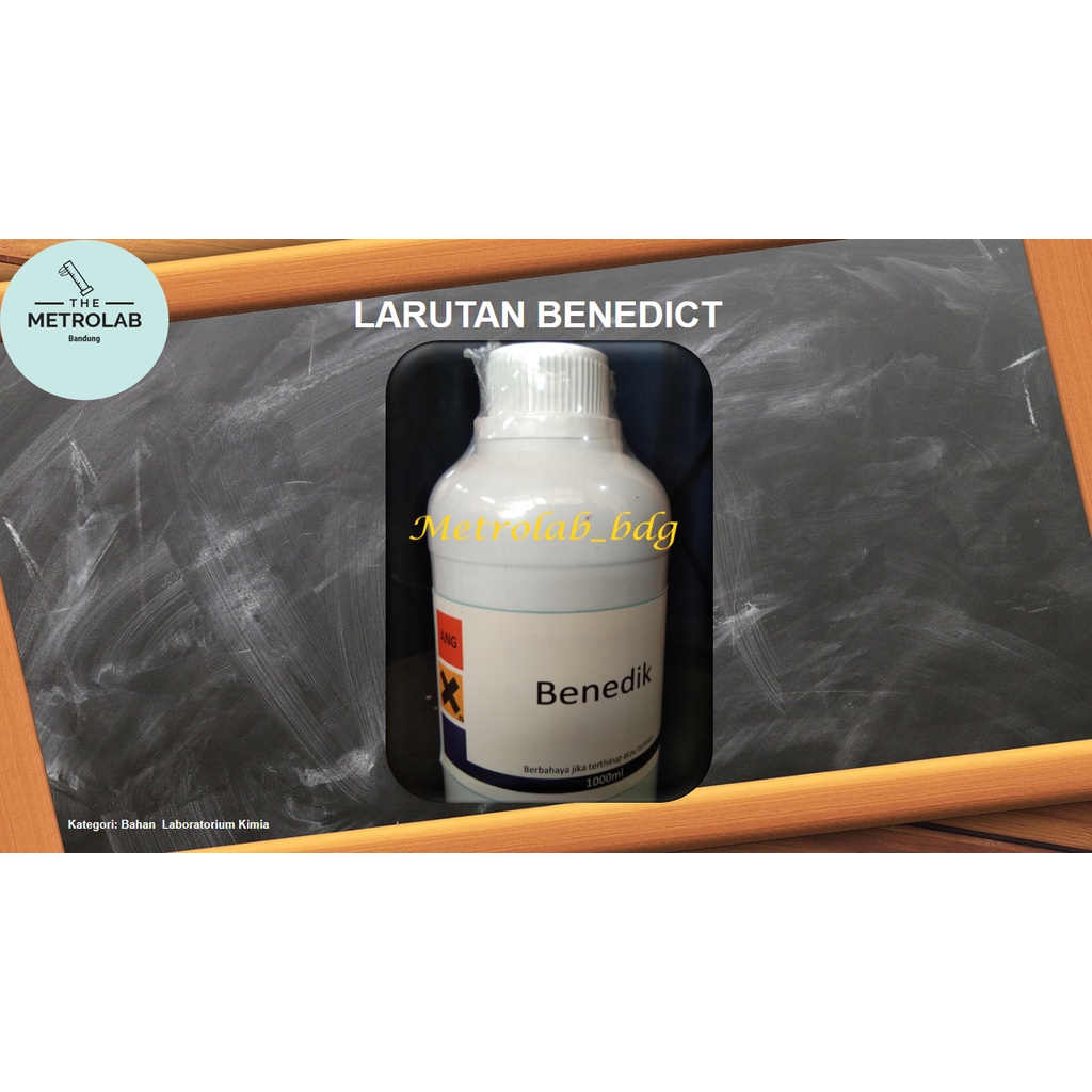 Jual Larutan Benedict | Benedict Solution | 1000 ml/botol | Shopee ...