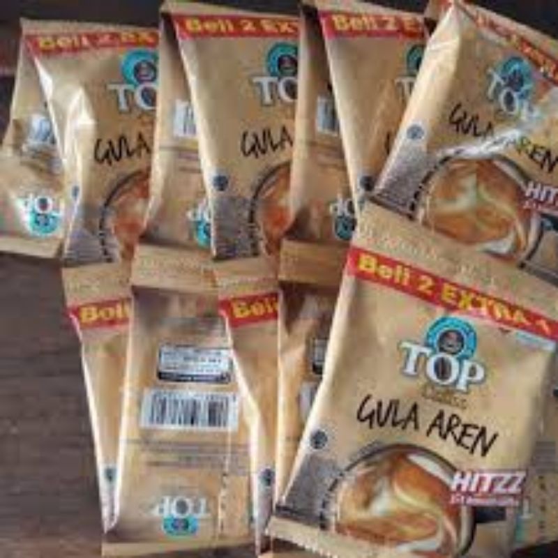 Jual Top Coffee Gula Aren Kopi Top Kemasan Renceng Isi 15 Sachet ...