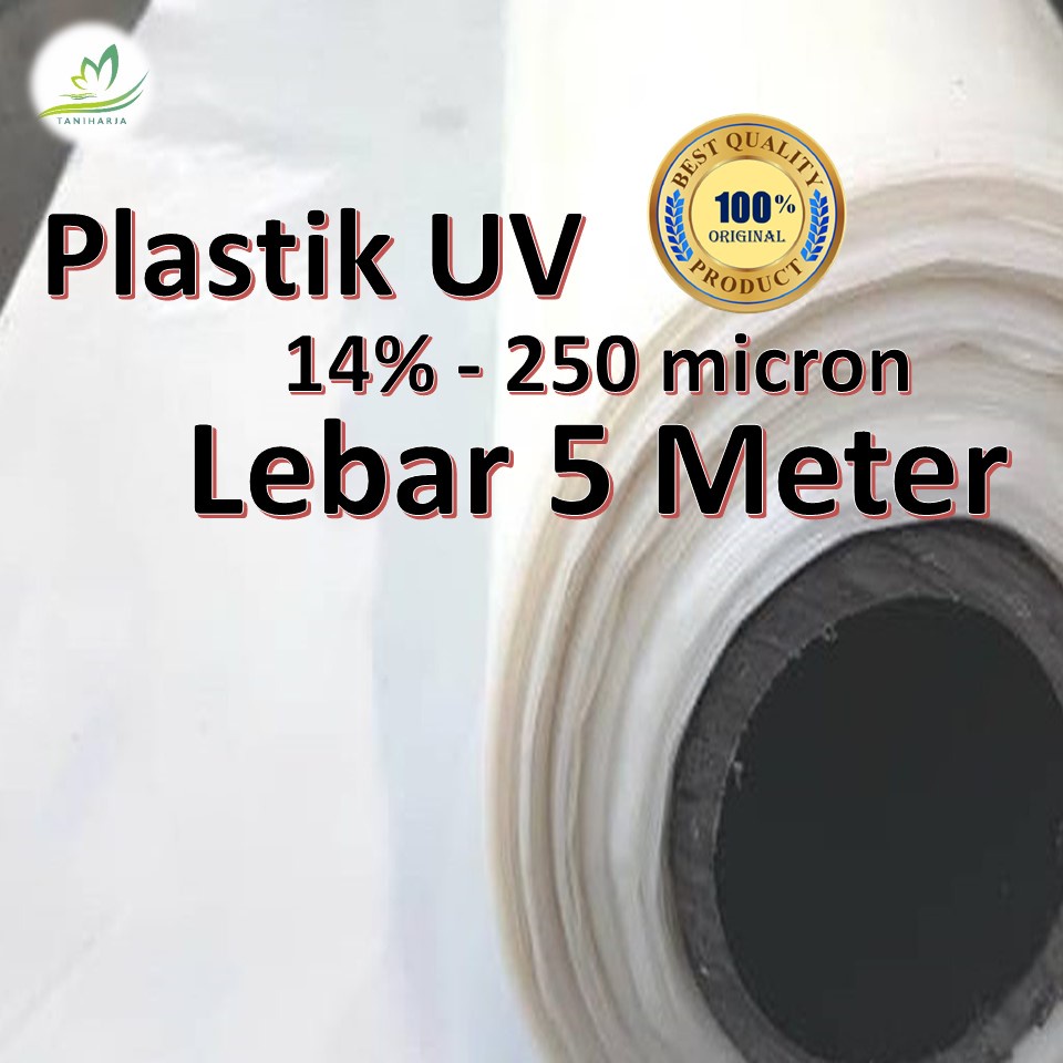 Jual Plastik UV Greenhouse ROLL Lebar 5 x 100 Meter | Shopee Indonesia