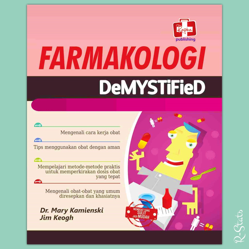 Jual R-Stats Buku Farmakologi Farmasi Dasar (Konsep Teori dan Praktek Tentang Cara Kerja Obat ...
