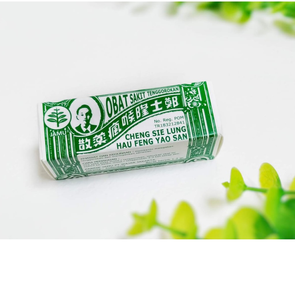 Jual Cheng sie lung obat tenggorokan sariawan dll | Shopee Indonesia