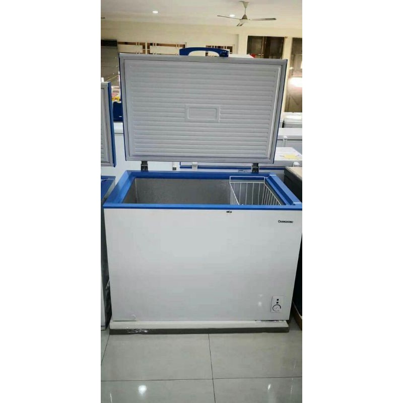 Jual Lemari Es Pembeku 200 Liter kulkas daging ikan chest freezer box ...