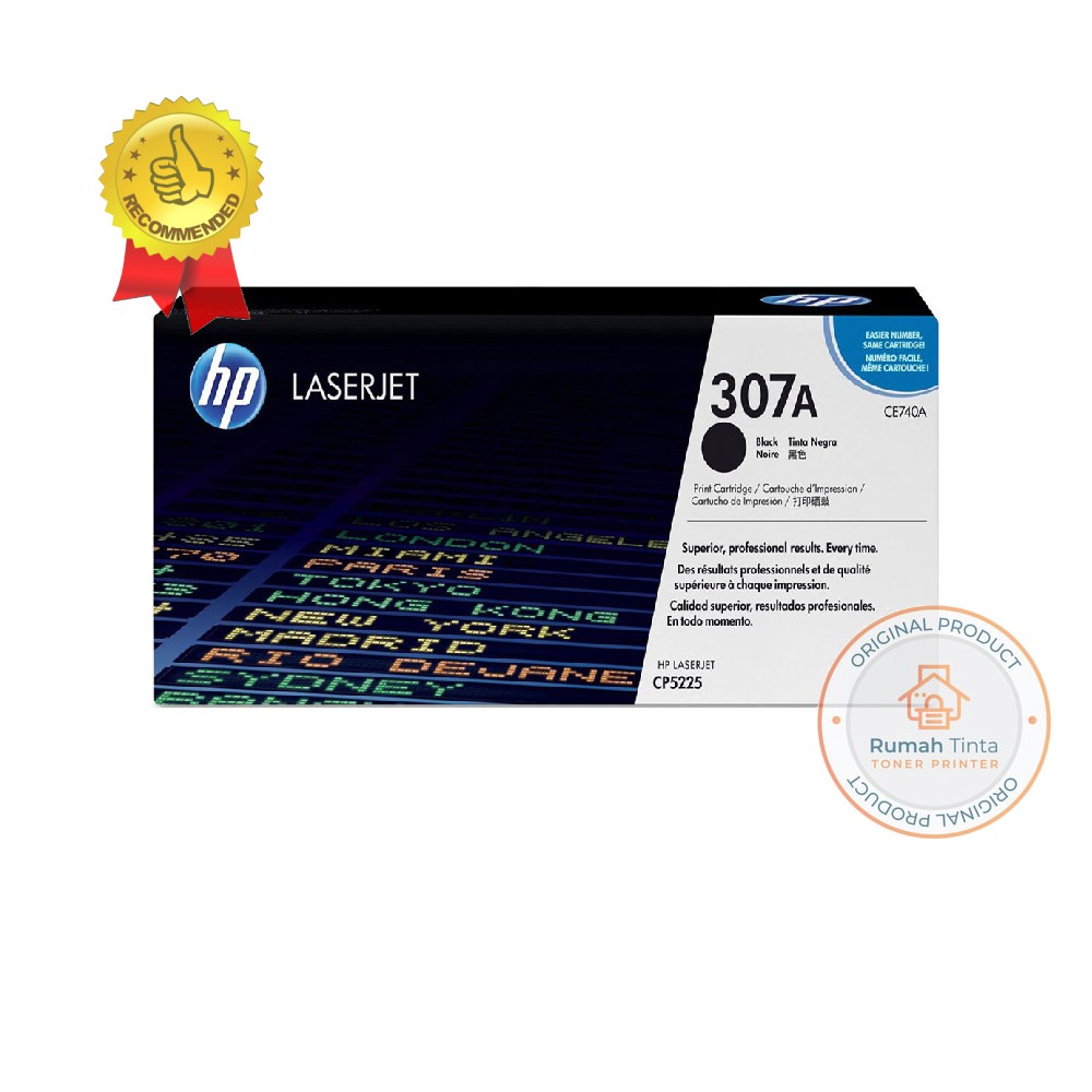 Jual Toner HP 307a Original Black (CE740A) | Shopee Indonesia