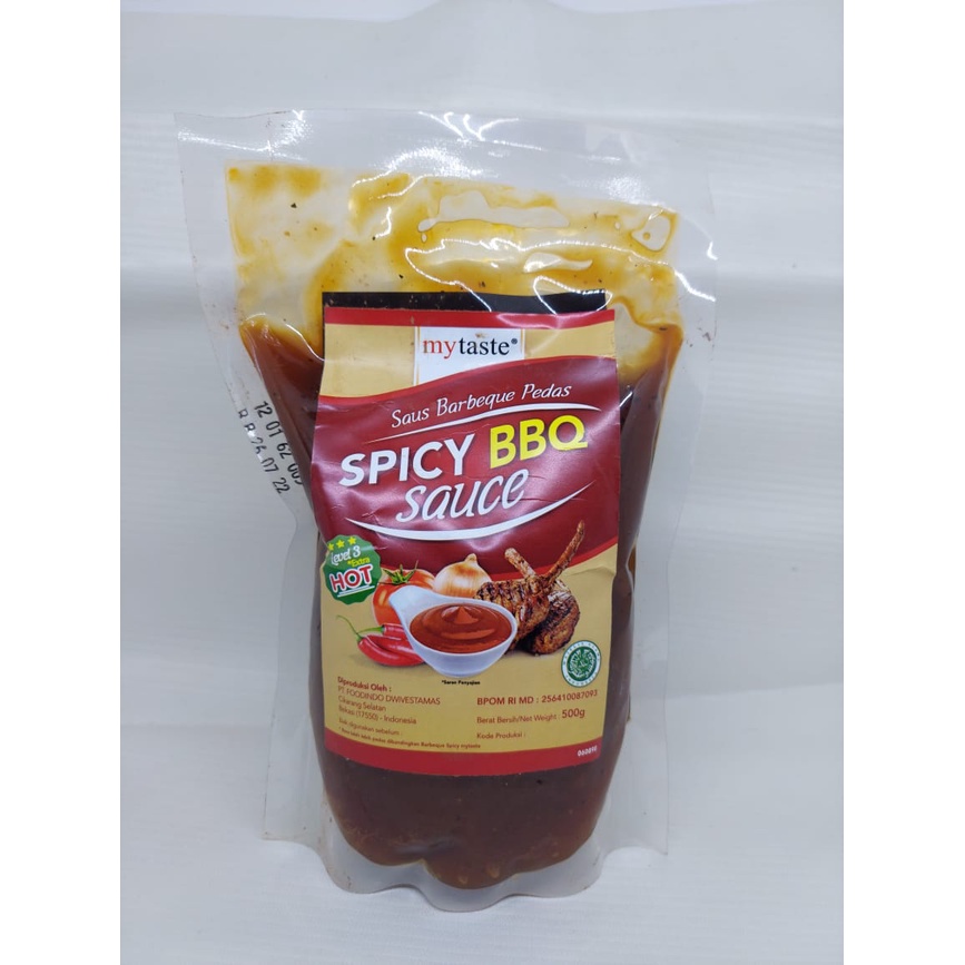 Jual Sauce Spicy Barbeque My Taste 500gram | Shopee Indonesia