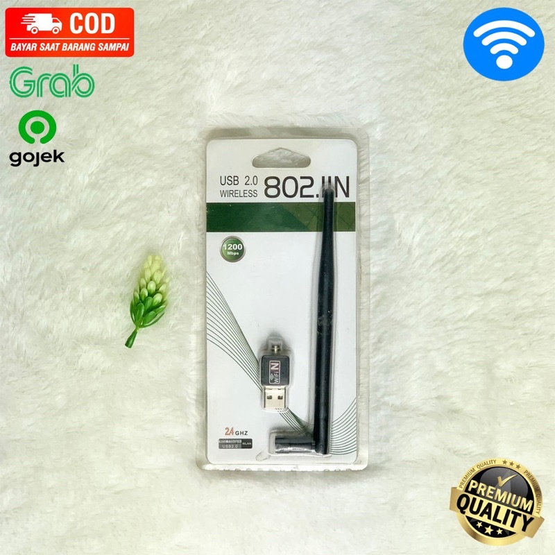Jual USB WIFI WIRELESS ADAPTER NETWORK DONGLE/USB 2.0 WIRELESS / USB WIFI LAPTOP | Shopee Indonesia
