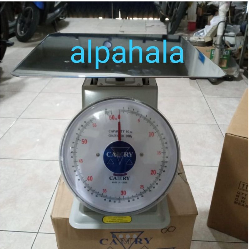 Jual Timbangan jarum30kg Camry/ Timbangan piring datar Camry 30kg ...