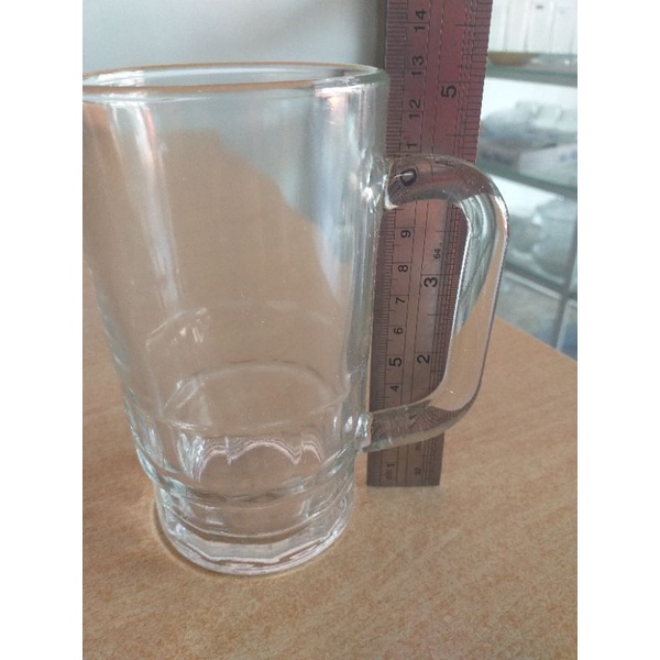 Jual Gelas Bir Gagang Kaca M20N Set isi 6 Pcs / Gelas Es Teh / Gelas Es Kelapa | Shopee Indonesia