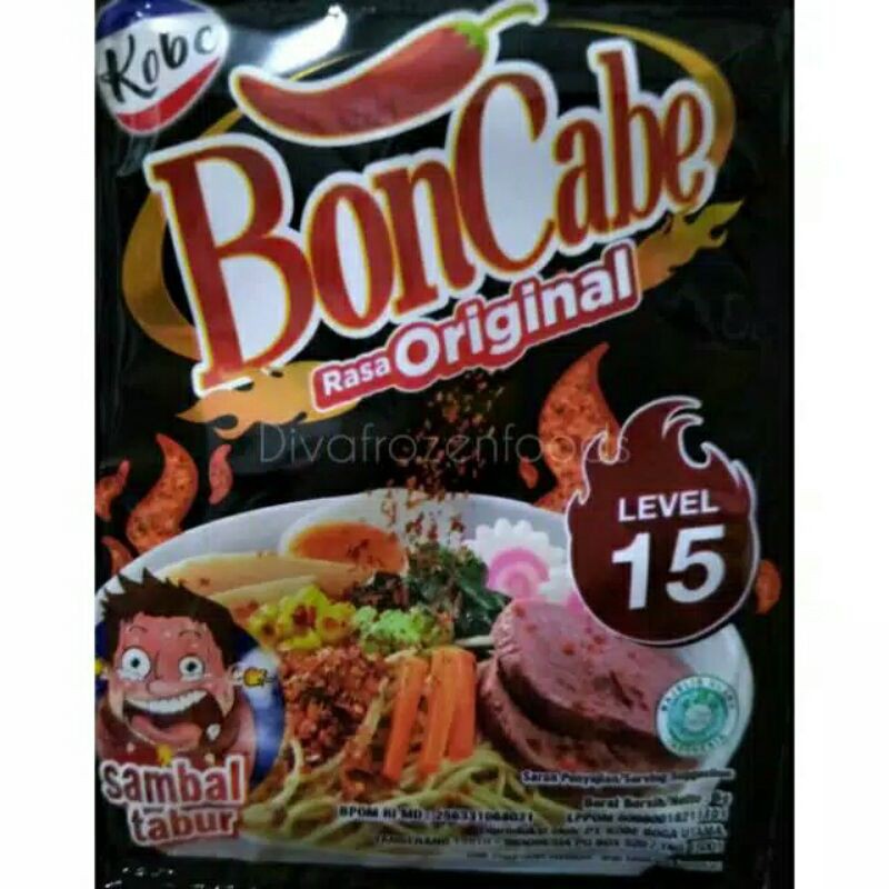 Jual Bon Cabe Sambel Tabur Level15 Original | Shopee Indonesia