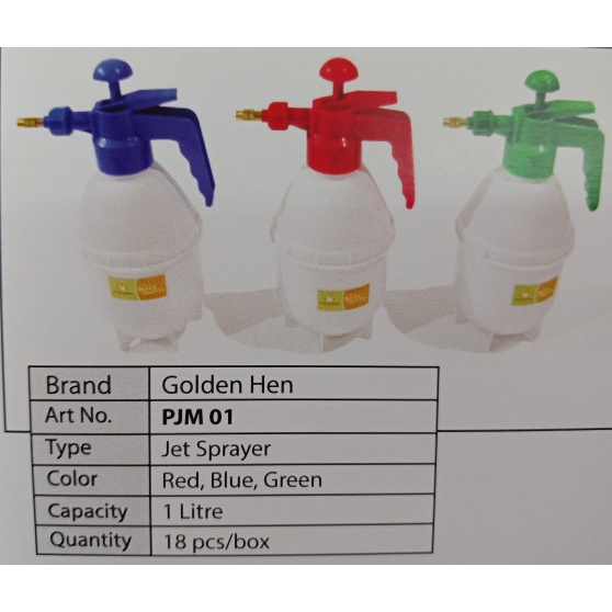Jual ALAT SEMPROT AIR POMPA DISINFECTAN 1 LITER GOLDEN HEN PJM-01 ...