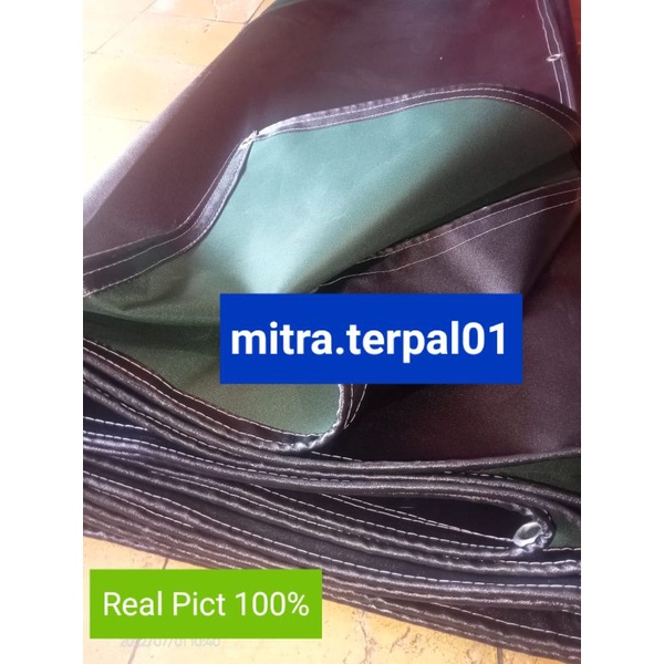 Jual Terpal kain CV tentara ukuran (4x8) kualitas tebal Bisa COD ...