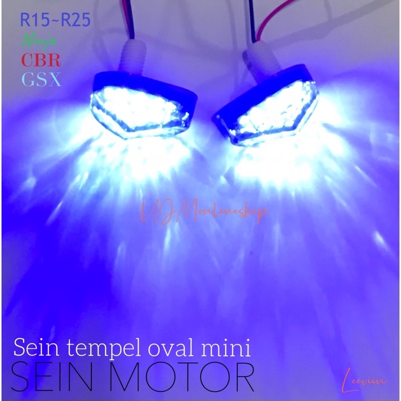 Jual Sein Tempel Lampu Sen Tempel LED Kotak GMA TST Buat R15 V3/Cbr150r/Gsx150/R25/R15 V2 ...