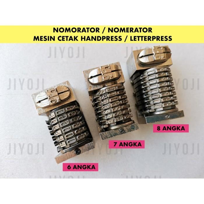Jual Nomorator / Nomerator Untuk Mesin Cetak Handpress Letterpress ...