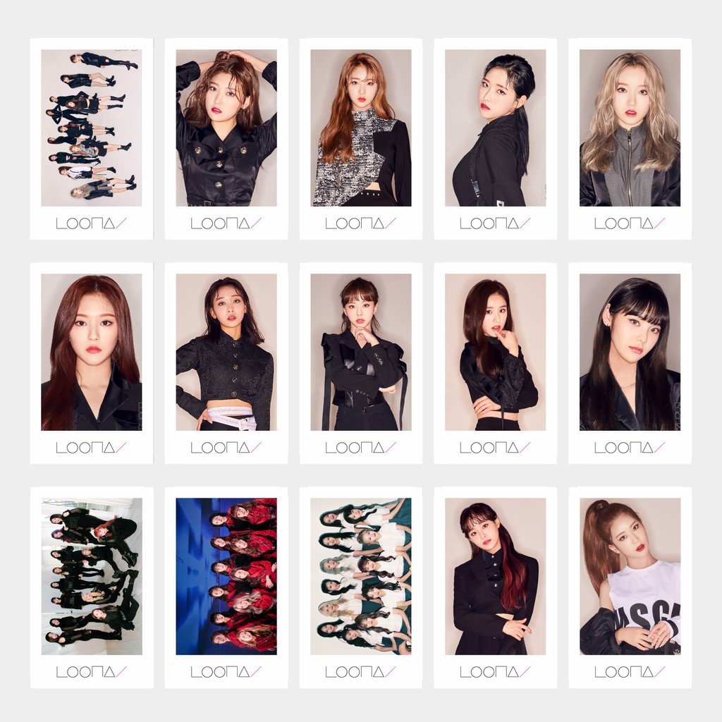 Jual Polaroid Loona Kpop Lomocard Lomo Card Foto Photo Set Paket | Shopee Indonesia