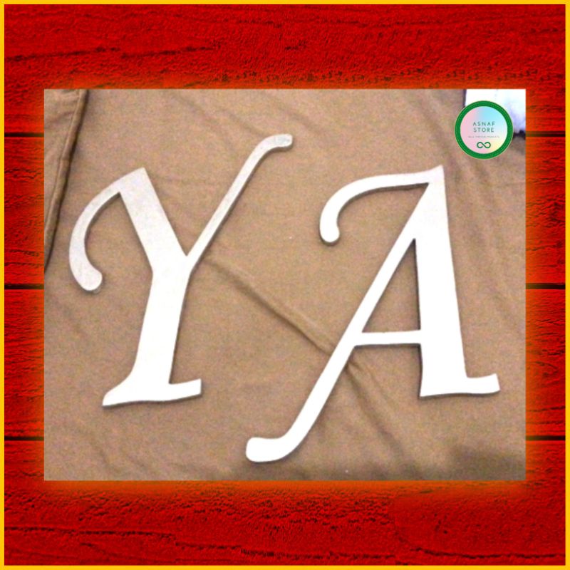 Jual HURUF KAYU 25CM BACKDROP [ PER HURUF ] | Shopee Indonesia