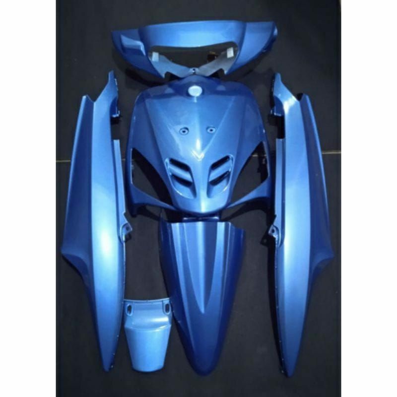Jual FUL SET COVER BODY BODI HALUS YAMAHA MIO SPORTY MIO OLD WARNA BIRU ...