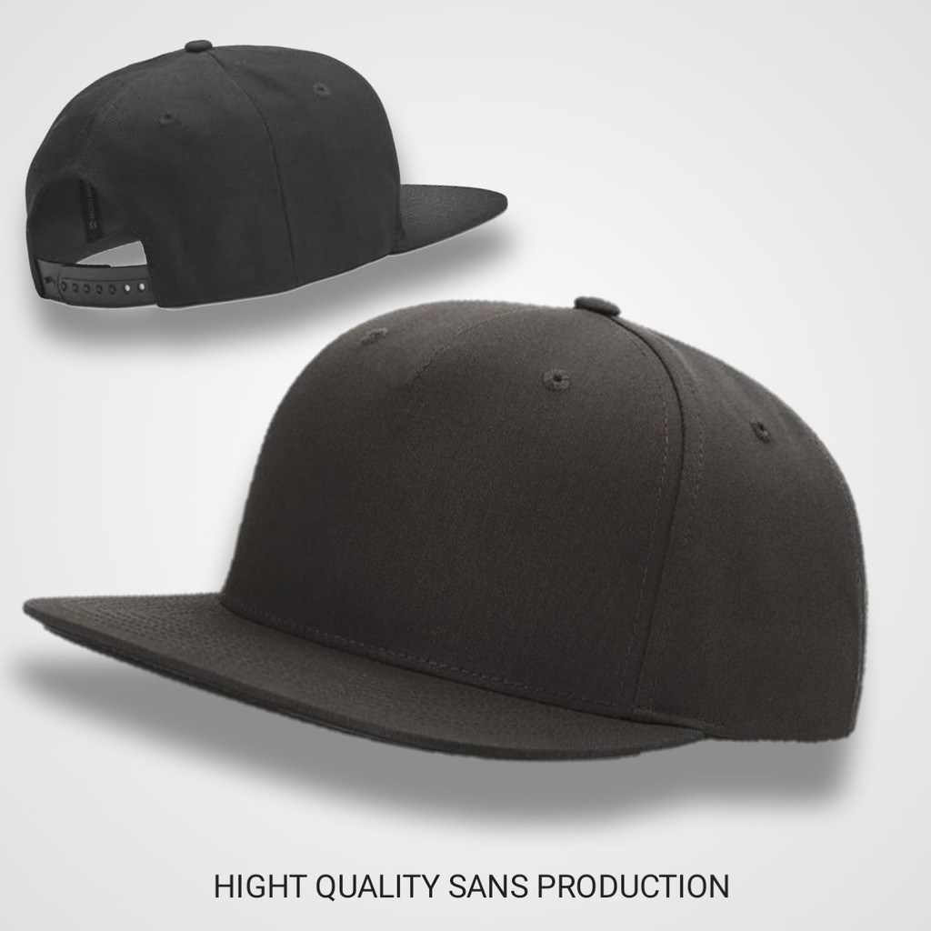 Jual TOPI SNAPBACK HAT POLOS - TOPI CAPS - KASUAL PRIA&WANITA - TOPI ...
