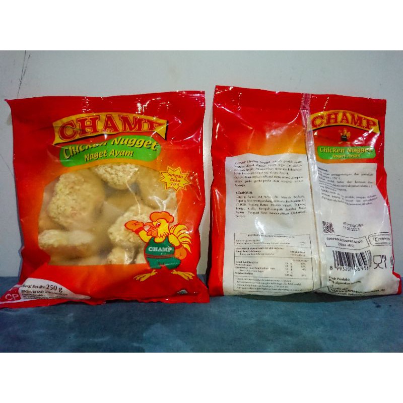 Jual champ chicken nugget 250g | Shopee Indonesia