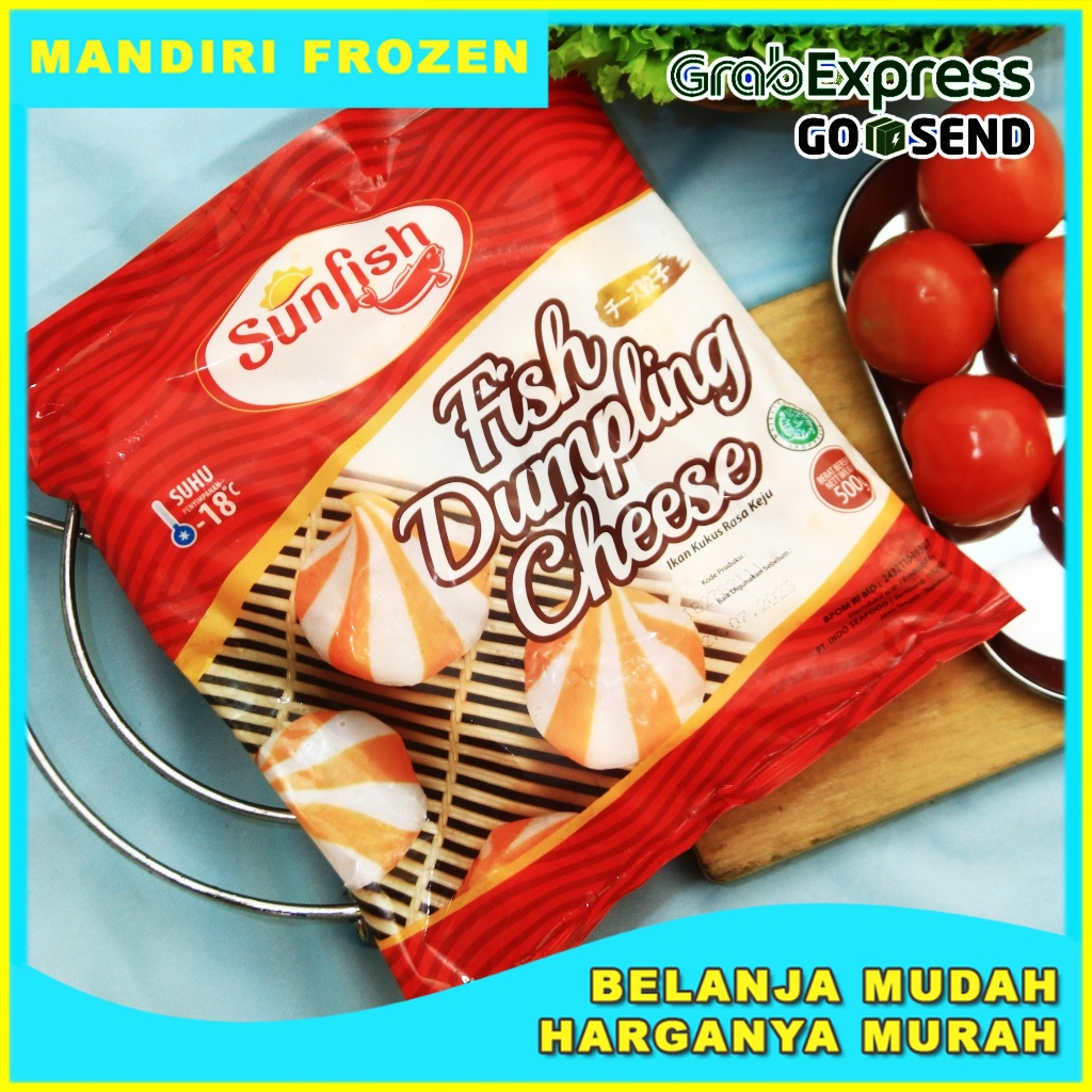 Jual SUNFISH Dumpling Cheese 500gr - Makanan Beku Olahan Murah | Shopee ...
