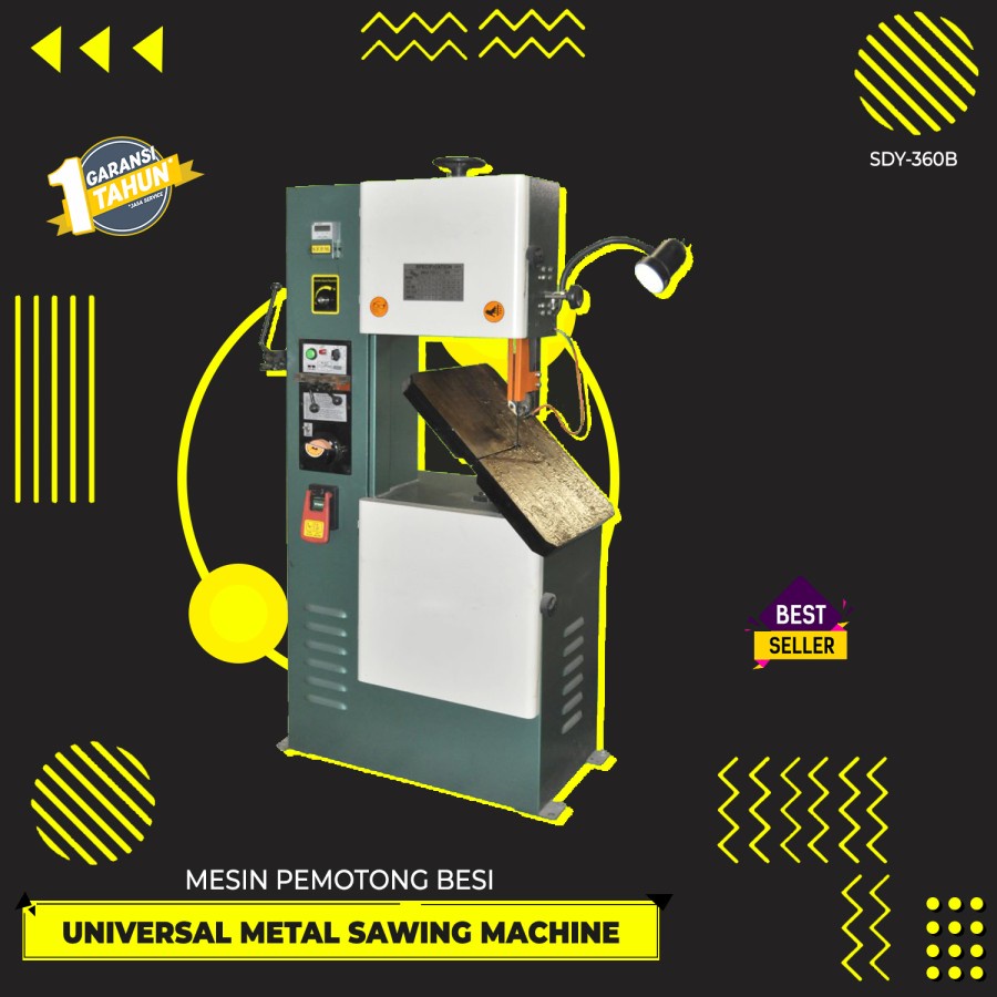 Jual Mesin Potong Besi Metal Sawing Machine 1-230 mm 1Hp Importir ...