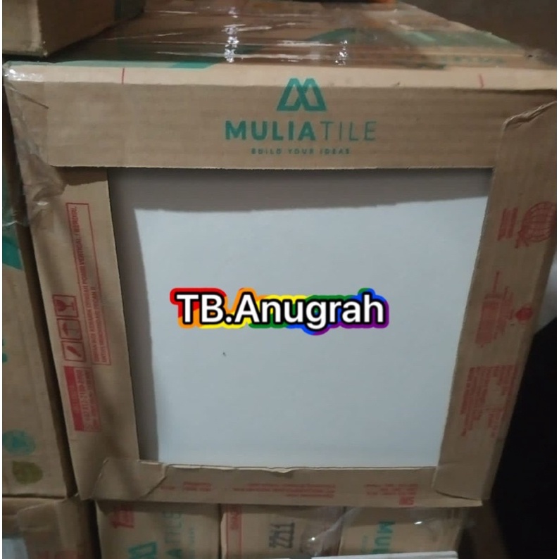 Jual KERAMIK LANTAI PUTIH POLOS MULIA TILE KWP 30X30 FIRST GRADE ...