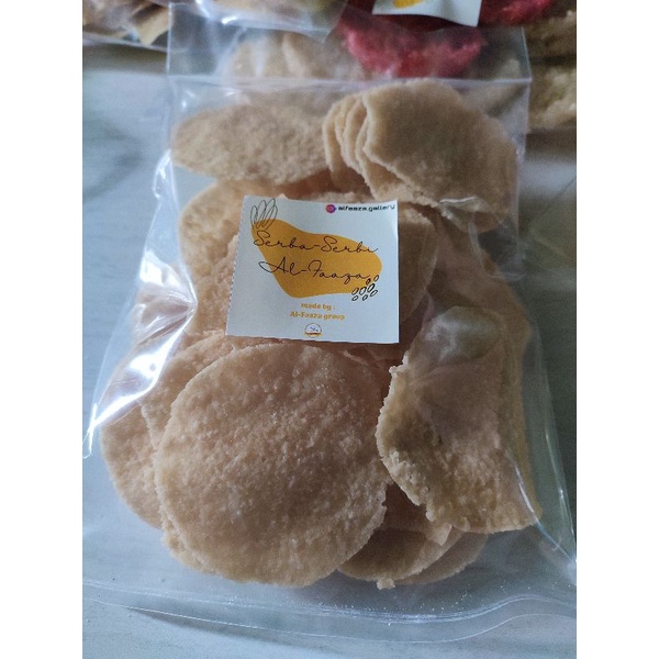 Jual kerupuk gendar legendar lebar kerupuk puli kerupuk lempeng mentah ...