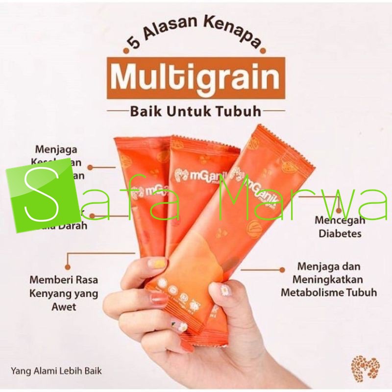 Jual MGANIK MULTIGRAIN ORIGINAL 1 SACHET M GANIK - ORIGINAL | Shopee ...