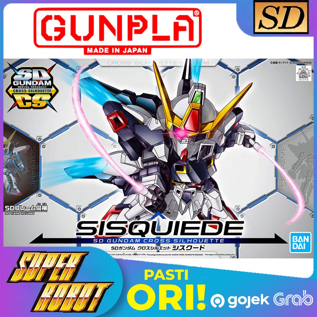 Jual BANDAI SD Gundam Cross Silhouette SDCS Sisquiede AEUG Color | Shopee Indonesia