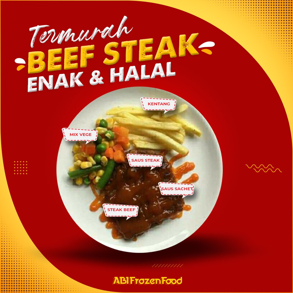 Jual Daging Beef Steak Frozen Makanan Beku Murah | Shopee Indonesia