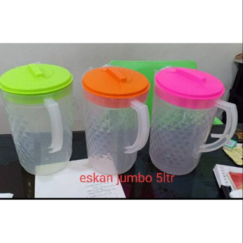 Jual TEKO PLASTIK/TEKO BESAR/ESKAN JUMBO/TEKO JUMBO 5 LITER | Shopee ...