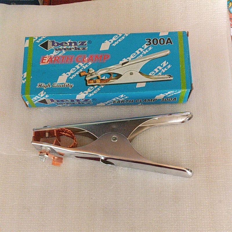 Jual stang masa mesin las 300A / Earth clamp 300A BENZ | Shopee Indonesia