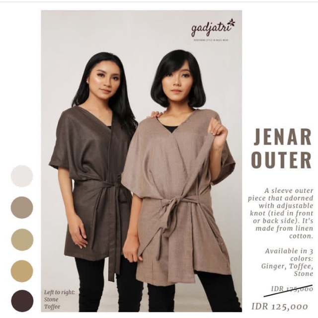 Jual Jenar Outer Gadjatri | Shopee Indonesia
