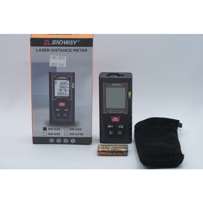 Jual Sndway Sw-G4S Laser Distance Meter 40M Laser Rangefinder Trena ...