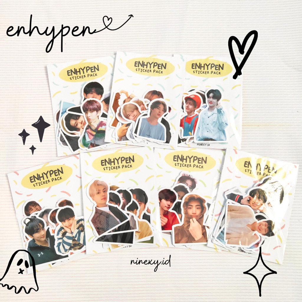 Jual STIKER ENYHPEN / STICKER ENHYPEN AESTHETIC HANDPHONE LAPTOP ...