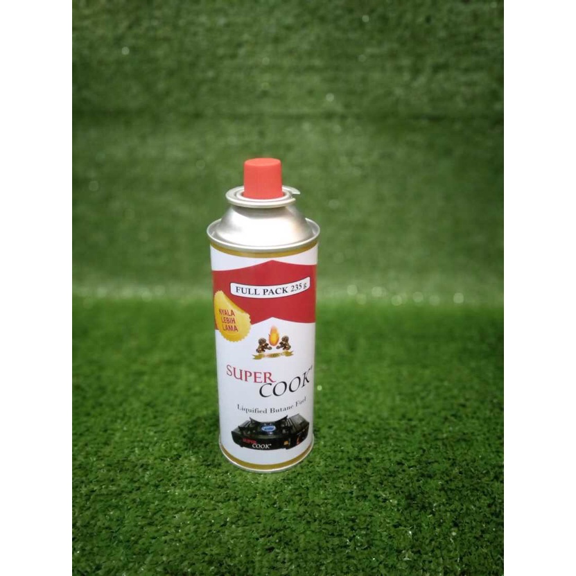 Jual CH GAS KALENG / TABUNG GAS KECIL SUPERCOOK ISI 235GRAM | Shopee ...