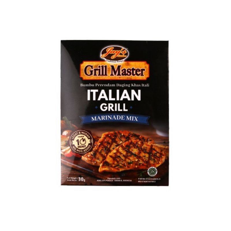 Jual Jays Grill Master 30g/Steak House Burger/Hot Spicy/Classic Barbecue/Rotiserrie Chicken ...