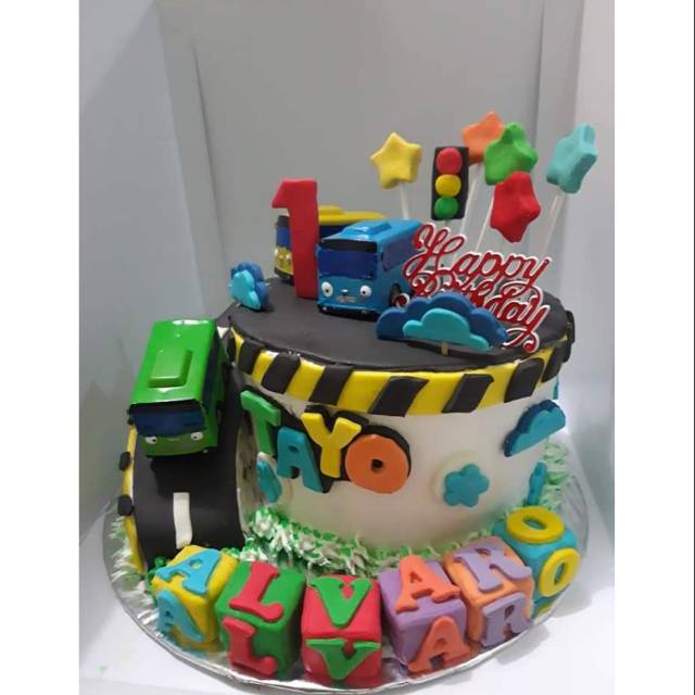 Jual Kue Ulang Tahun Tayo / Cake Ultah Tayo | Shopee Indonesia