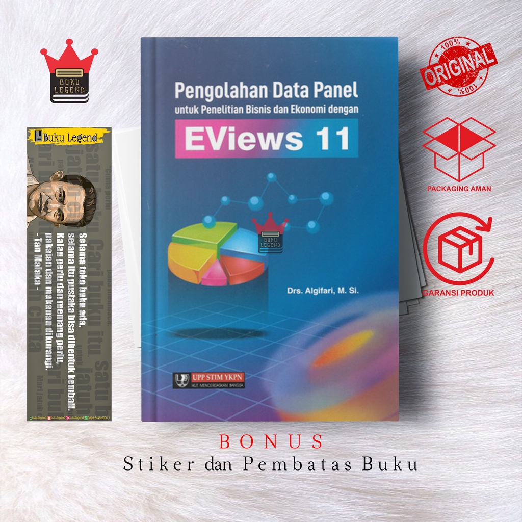Jual Buku Pengolahan Data Panel Untuk Penelitian Bisnis dan Ekonomi ...