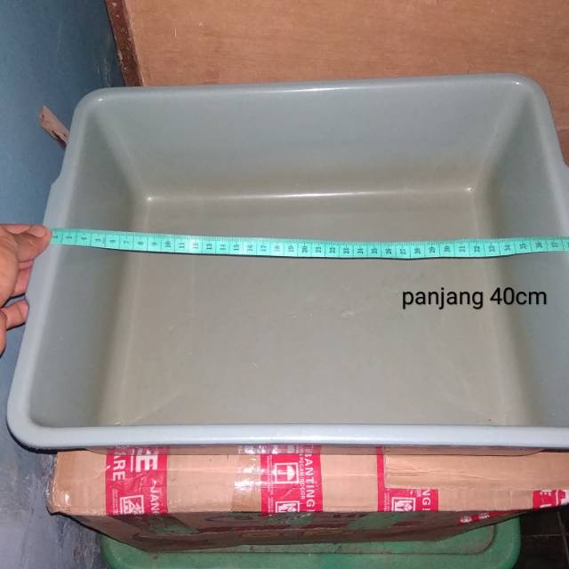 Jual 5pcs Baskom Plastik bak nampan untuk adonan hidroponik maggot dll ...