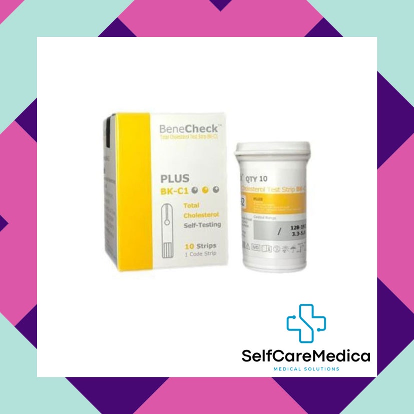 Jual Benecheck Plus Test Strip Kolesterol (10pcs) | Shopee Indonesia