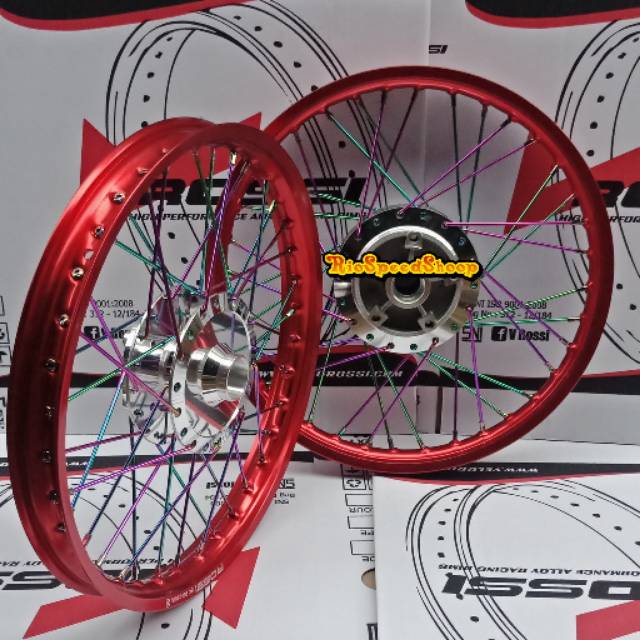Jual Velg Vixion New/Old Velg Merah JariJari RainBow | Shopee Indonesia
