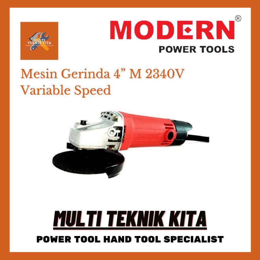 Jual Angle Grinder Variable Speed Mesin Gerinda Tangan MODERN M 2340V 4 ...