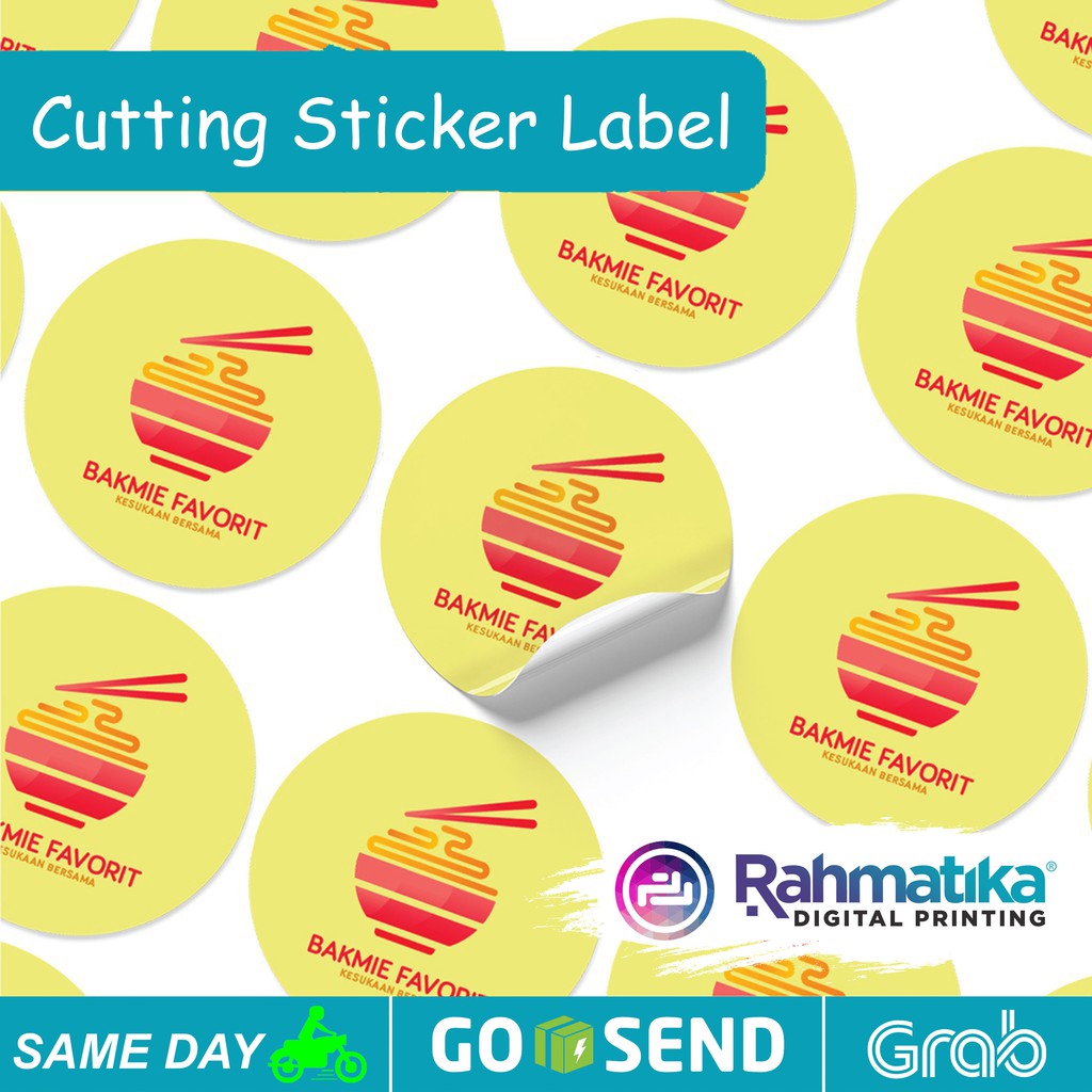Jual Cutting Bulat Stiker Cromo - Kiss Cut | Shopee Indonesia