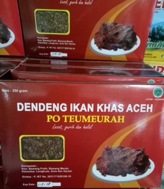 Jual Dendeng ikan Manis / khas aceh asli po teumeurah | Shopee Indonesia