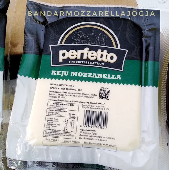 Jual Aneka Mozzarella 250gr Perfetto eurial olden anchor arla saputo ...