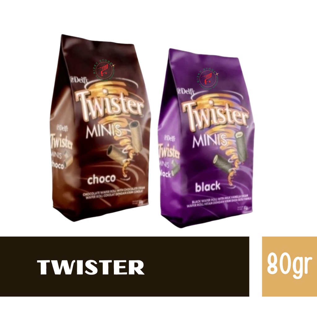 Jual TWISTER CHOCO/BLACK 70gram | Shopee Indonesia