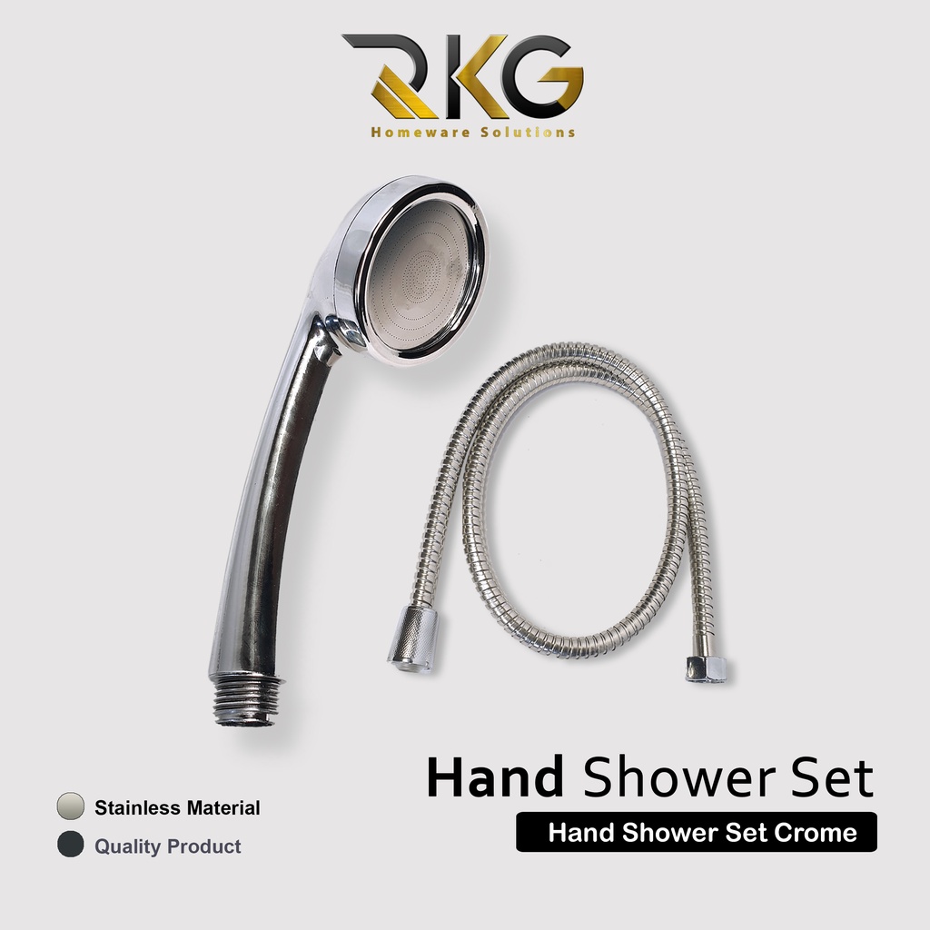 Jual Hand Shower Chrome PVC Stainless | Shower Kamar Mandi | Shower ...