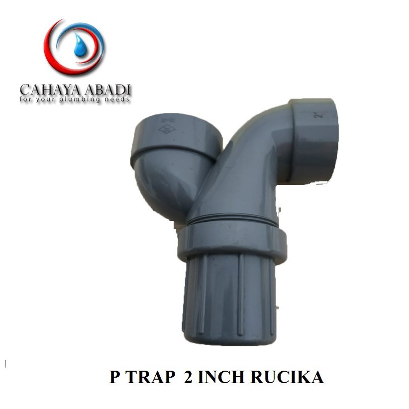 Jual P TRAP - 2 INCH - D - FITTING PIPA PVC - LEHER ANGSA - RUCIKA ...