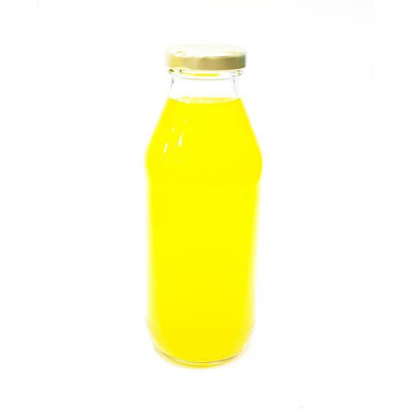 Jual / 9 (sembilan) pcs 200/300/330 / 350ml BOTOL JUICE 350ML KACA BARU ...