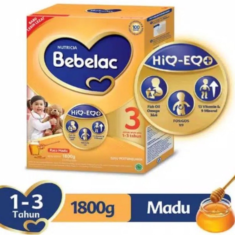 Jual BEBELAC 3 MADU 1800 GRAM | Shopee Indonesia