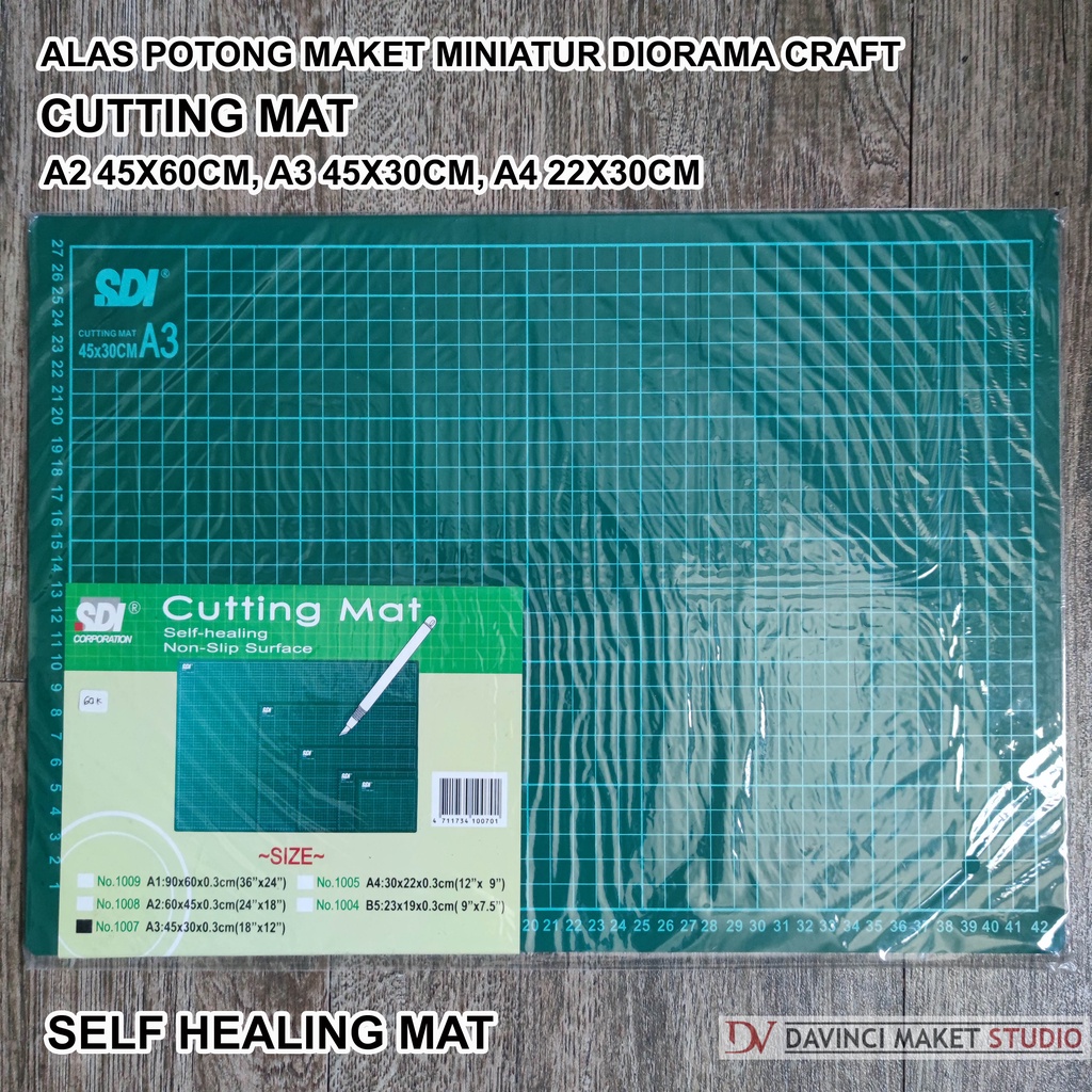 Jual (A3) Alas Potong Maket Miniatur Diorama Craft A3 - Cutting Mat SDI ...